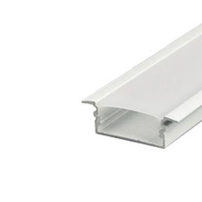 Perfil de Embutir 3 metros 30,2x9,6mm Alumínio e Policarbonato - Astra LED