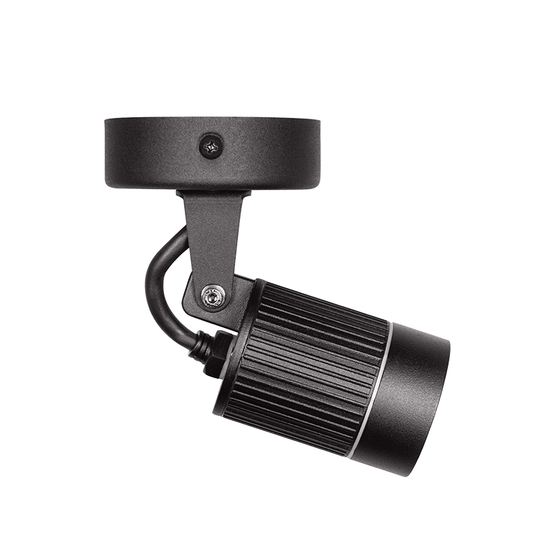 Spot LED Externo Stella 7W 3000K Bivolt - Preto