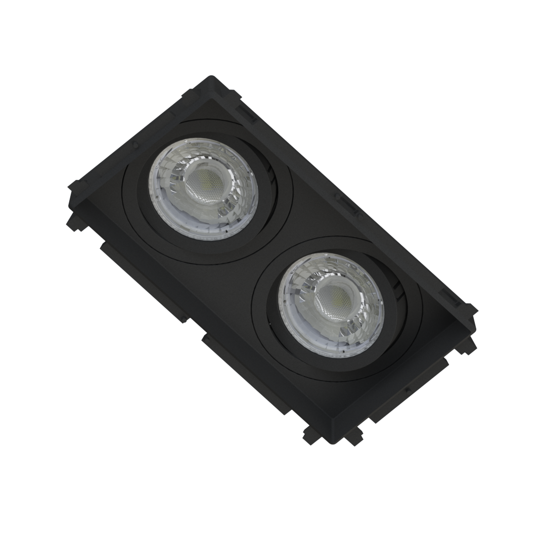 Spot Duplo No Frame Retangular PAR20 - Save Energy