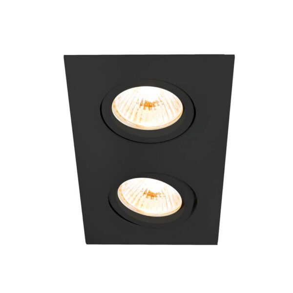 Spot Embutir Quadrado Newline AR111 16x31x7cm