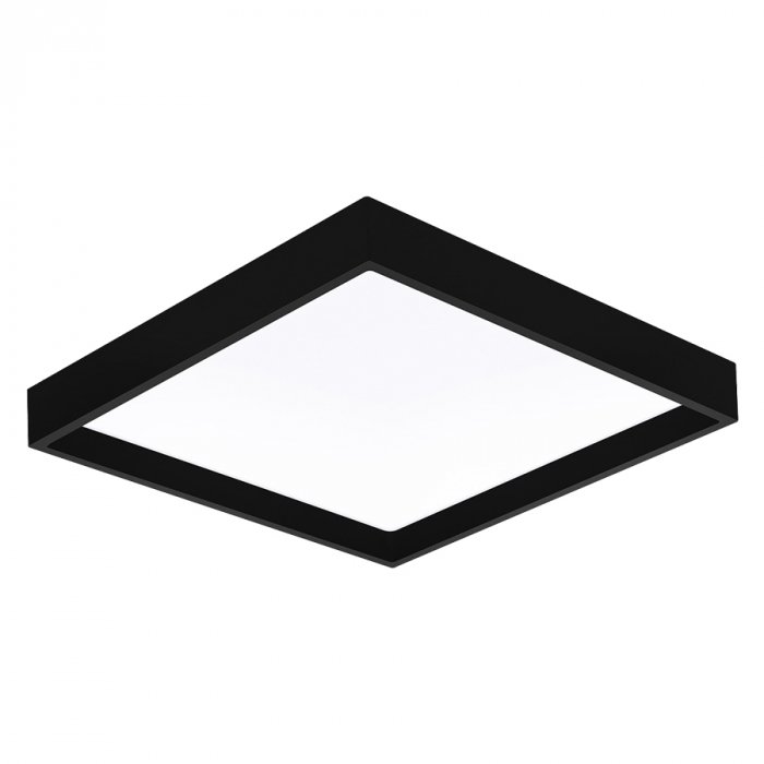 Painel Luminária Stella 35x35cm LED Preto - Qualidade e Estilo