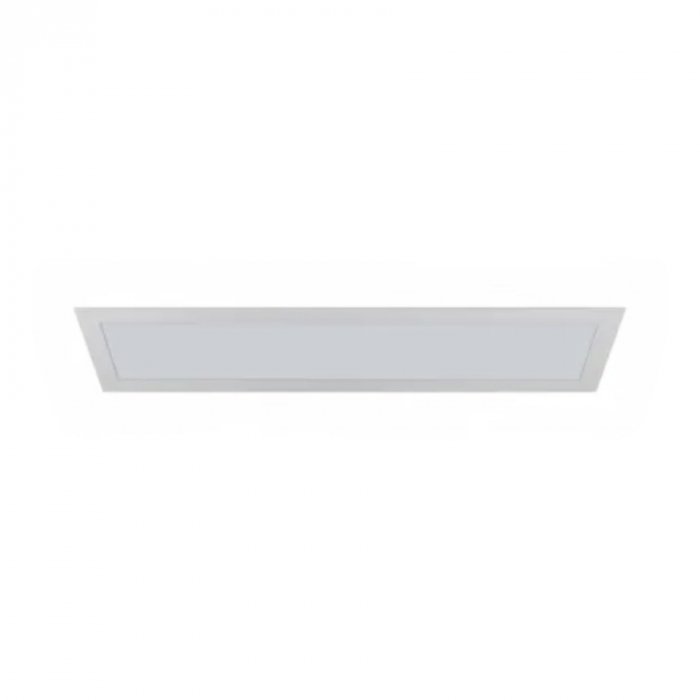 Painel Luminária De Embutir LED Retangular 3000K 36W Bivolt 120x15x4 ...