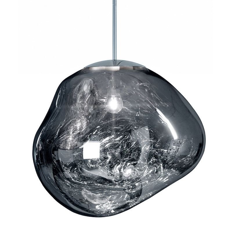 Pendente Melt Lava Cromado 30cm Tipo Tom Dixon - Nooma Design TD0003-CR