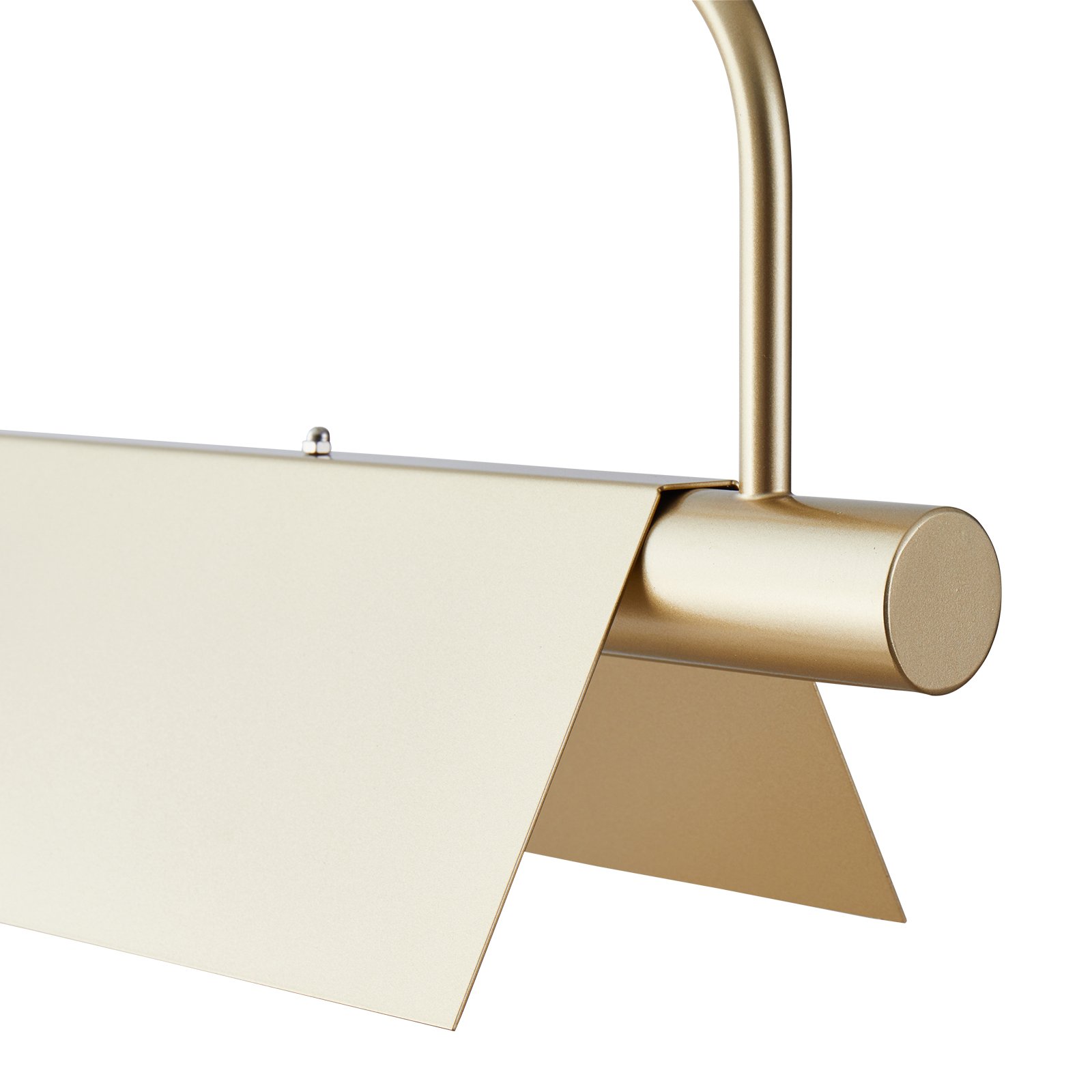 Pendente LED Loze 120° 3000K 30W Bivolt 120x25cm Metal/Alumínio Dourado Fosco - Nordecor 2556