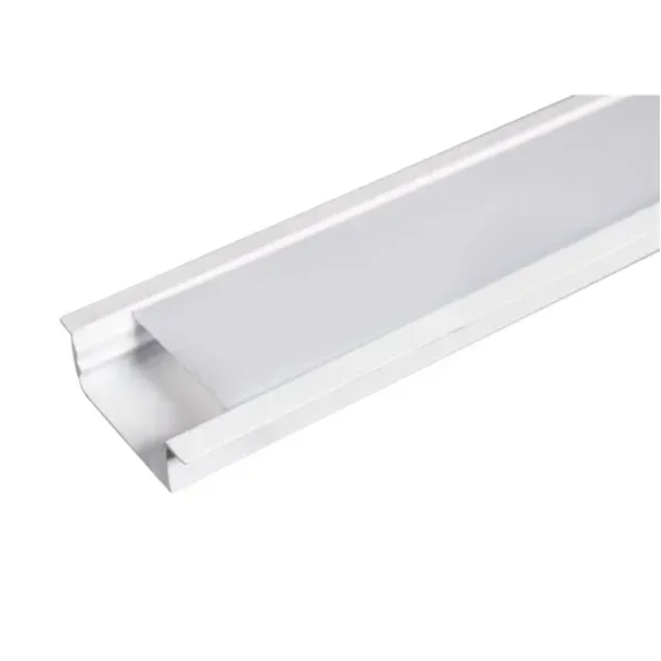 Perfil de Embutir Bob Linear 125x4x1,3cm Alumínio e Acrílico - Usina ...