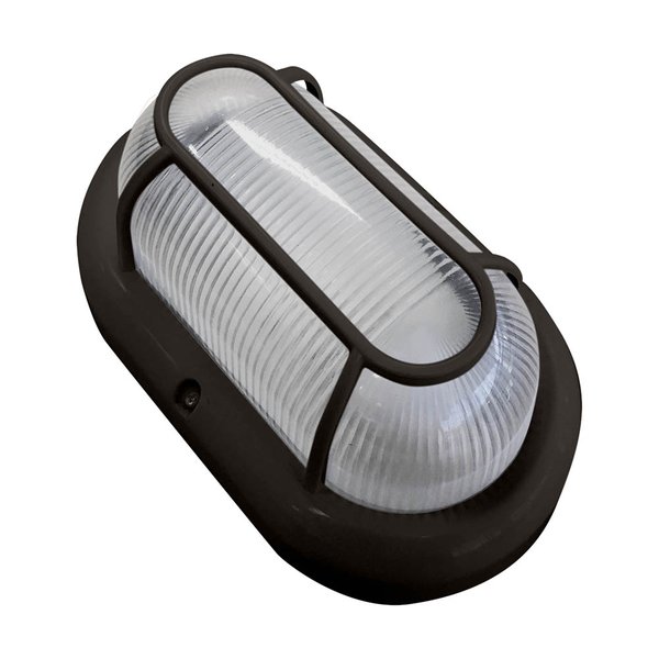 Arandela de Parede Tartaruga Clean Externo 20,2x12,2x10cm IP44 Preto ...