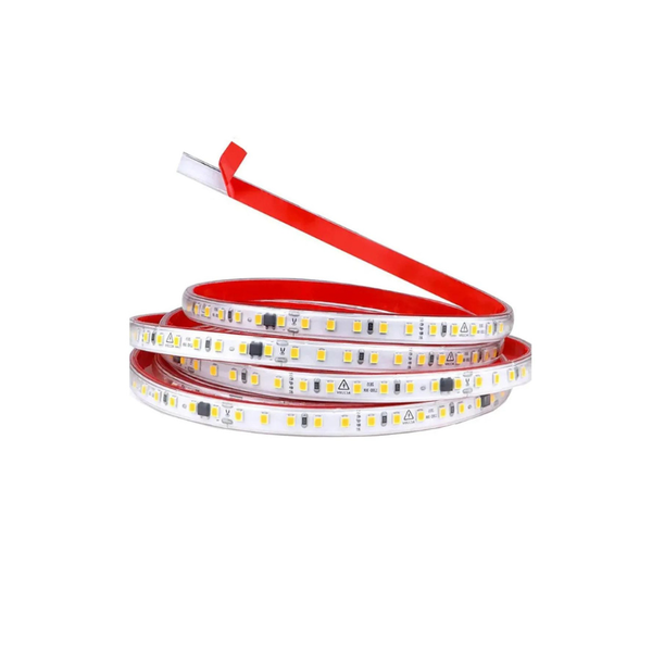 Fita LED Agix Dupla 2835 127V 50 Metros 16W 3000K IP65 120 Led/m 1600 ...