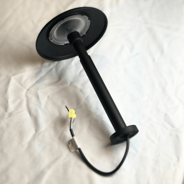 Poste Balizador LED Pilz Externo 2700K 8W Bivolt 40xØ15cm Alumínio Preto - Interlight 7399-S-PM