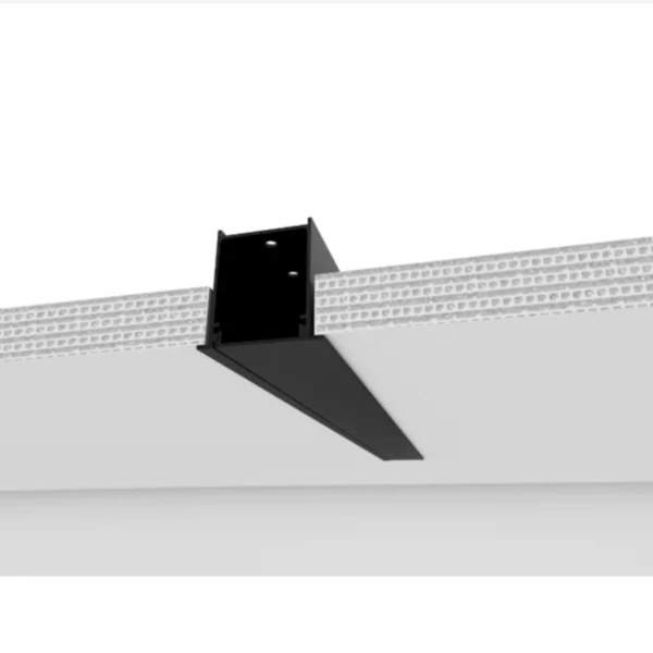 Perfil de Embutir FIT 40 Sistema Linear 300x5,2x5,5cm Alumínio e ...