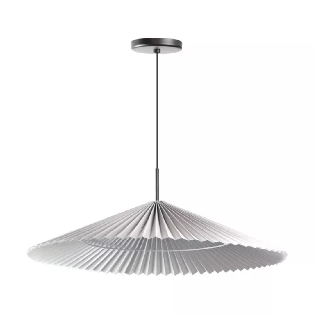 Pendente LED Tokyo 3000K 12W Bivolt (A) 20cm x (D) 55cm Alumínio e ...
